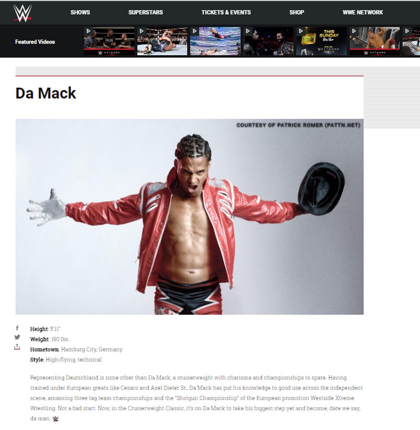 Neuigkeiten - wXw - We love Wrestling